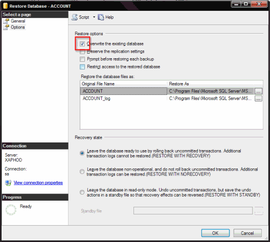 How to configure your SQL database in SQL2005 Express | RaGEZONE - MMO Development Forums
