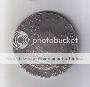 Lima 1767 Carolus 8R Counterstamp - Coin Community Forum